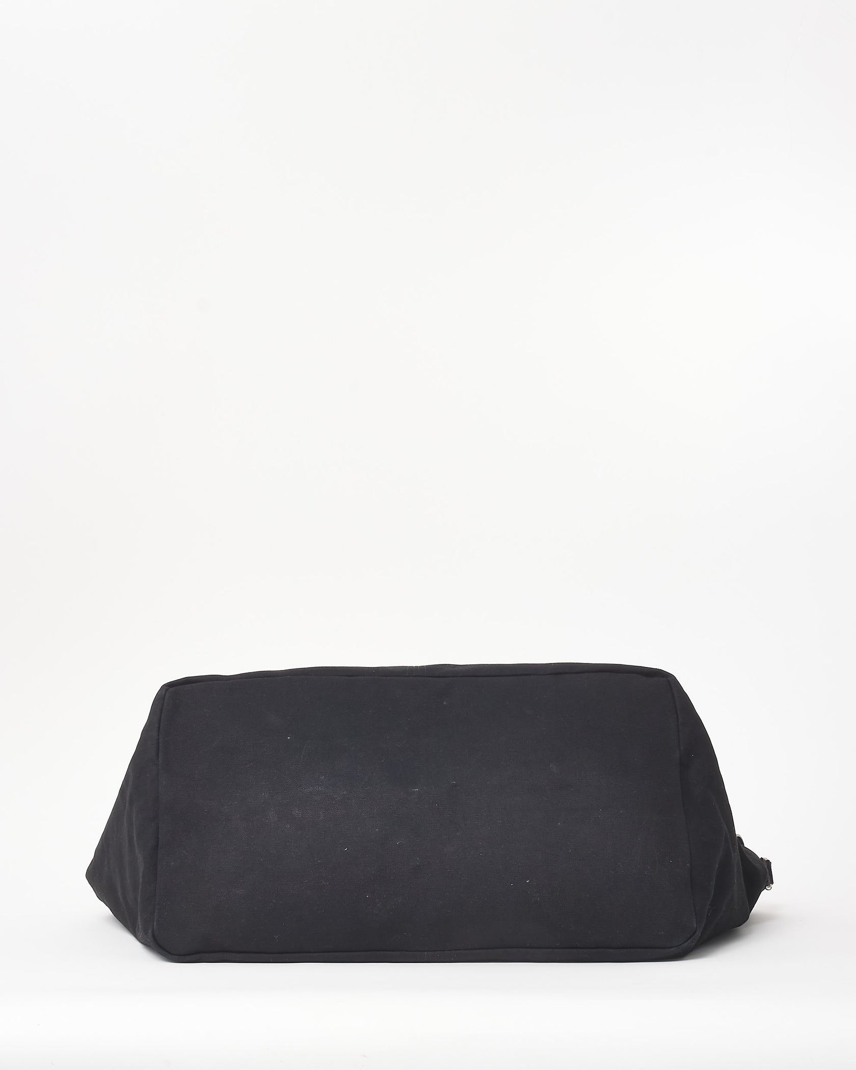 Buy Jacquemus Black Canvas Weekender Travel Bag - Authenticated Pre ...