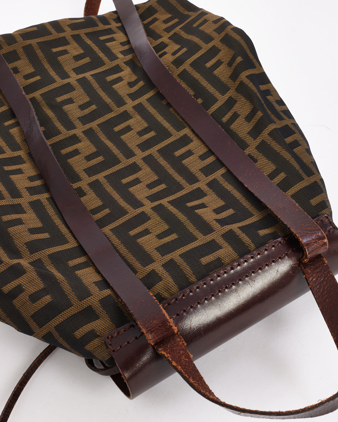 Fendi Vintage Brown Zucca Print Canvas Backpack – RETYCHE