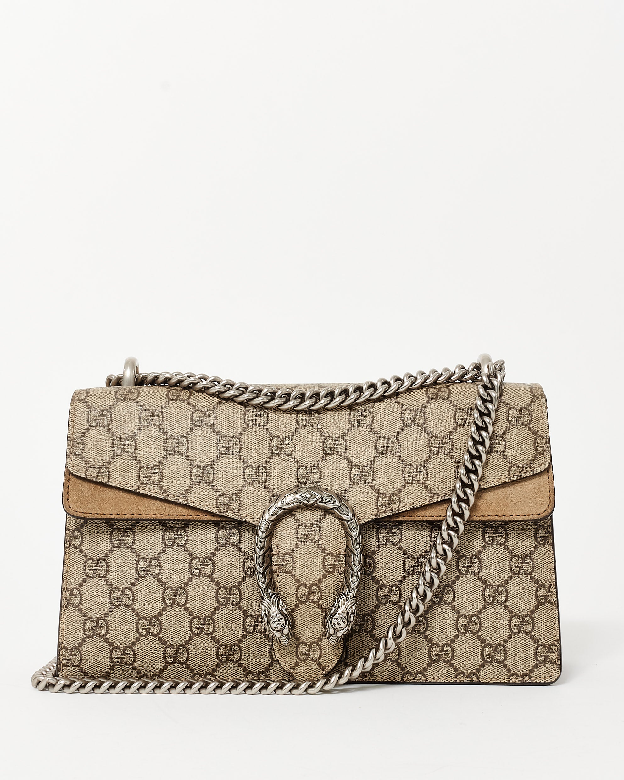 Buy Gucci Monogram Coated Canvas Small Dionysus Shoulder Bag ...